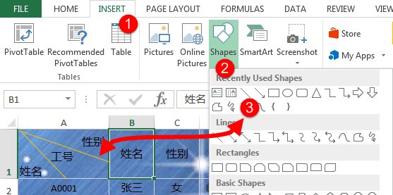  Excel Slash Header Read Not Worry IT TIPS